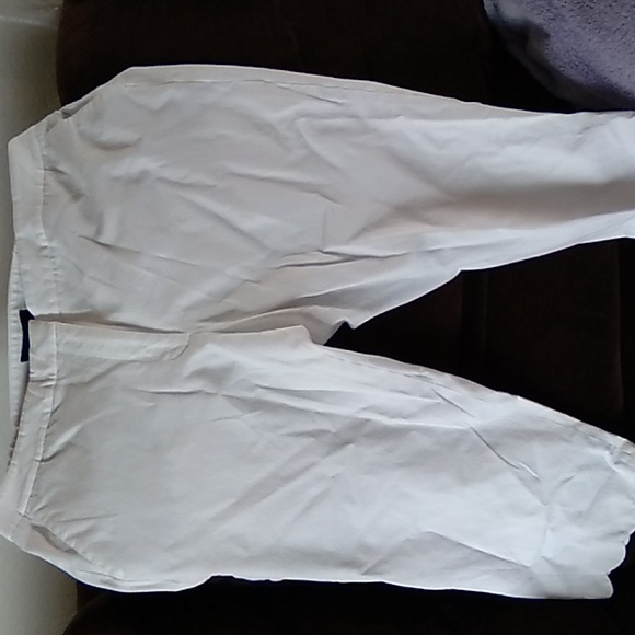 Talbots | Pants & Jumpsuits | Talbots White Capris | Poshmark
